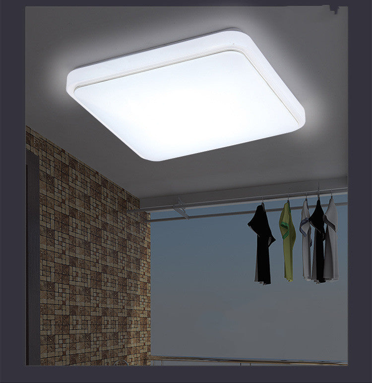 Square Flush Mount Ceiling Light | Modern Minimalist LED for Living Ro ...