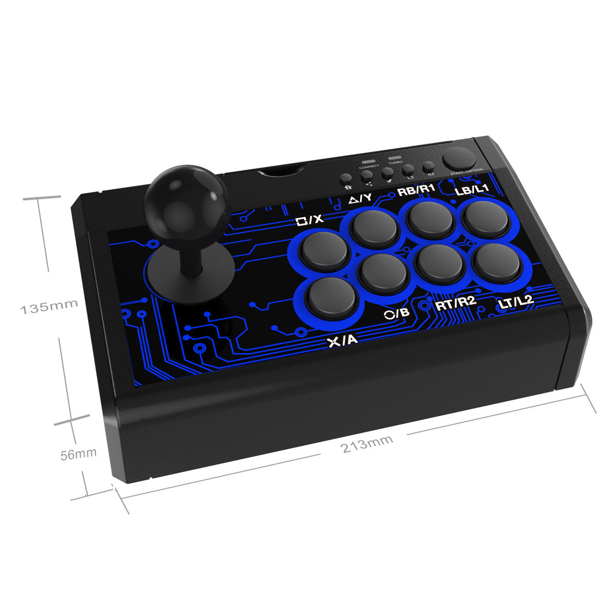 Fighting Stick Game Joystick | USB Wired Arcade Controller for Fightin ...